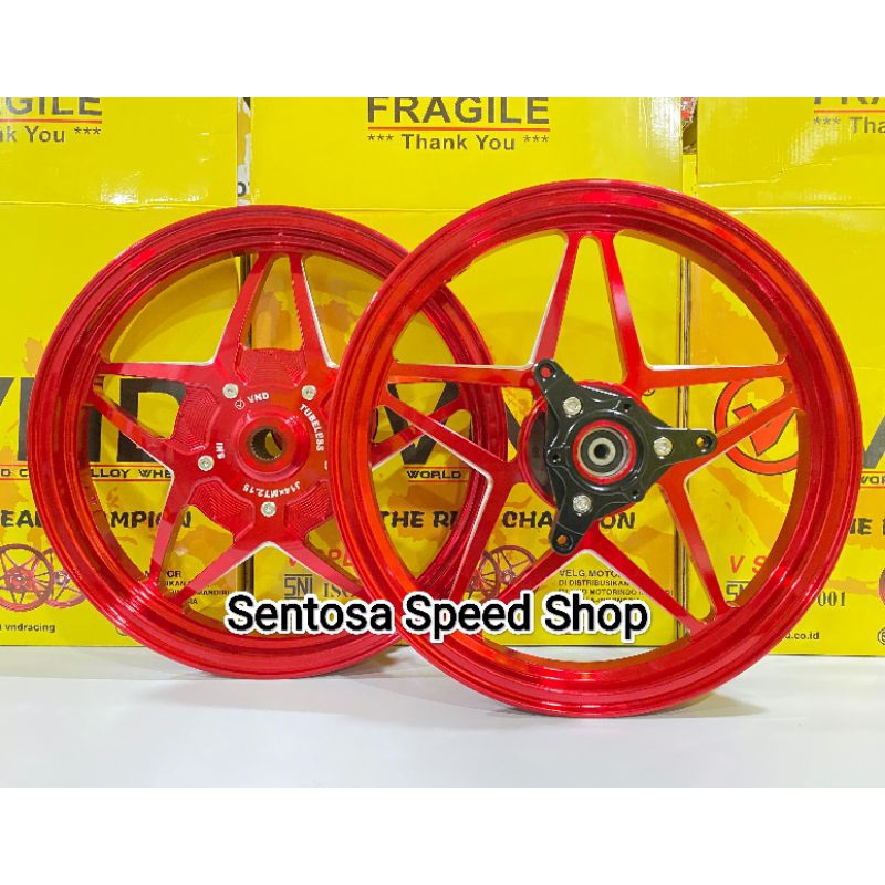 Jual VND VELG V SPEED V1 F: 1.85x14 R: 2.15x14 Aerox 155/New Aerox 155 | Shopee Indonesia