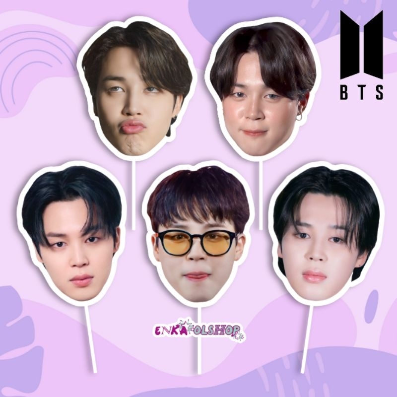 Jual FAN FACE/KIPAS MUKA BTS : JIMIN handfan, kipas kpop, kipas ...