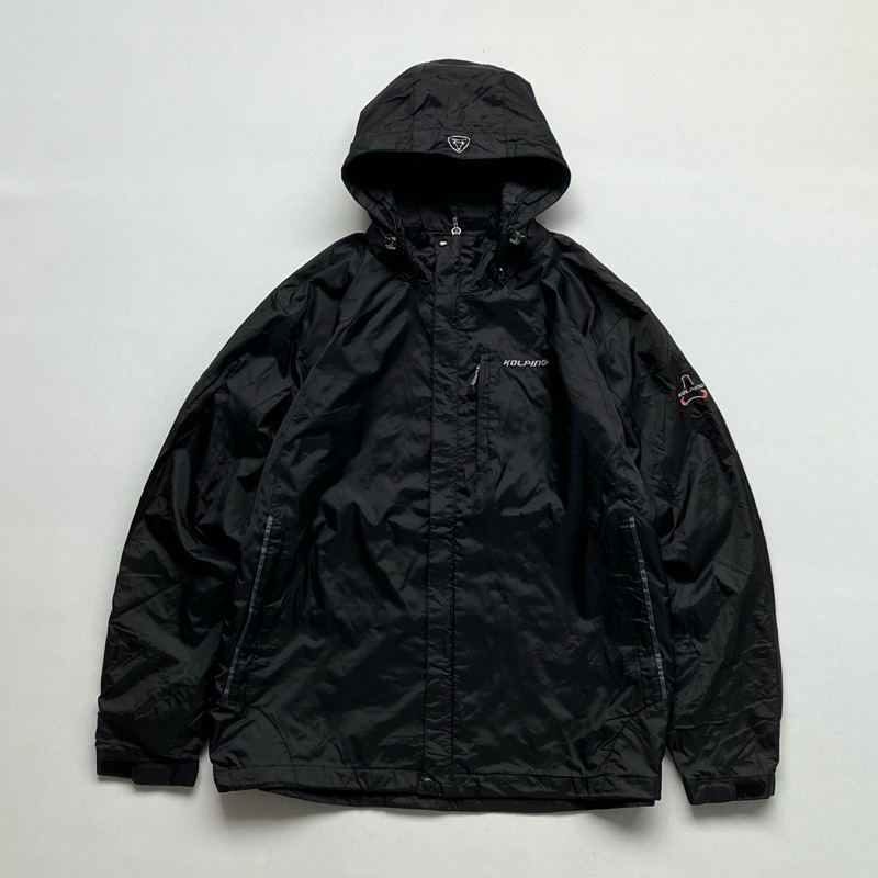 Jual Kolping Technical Outdoor Jacket Black | Shopee Indonesia