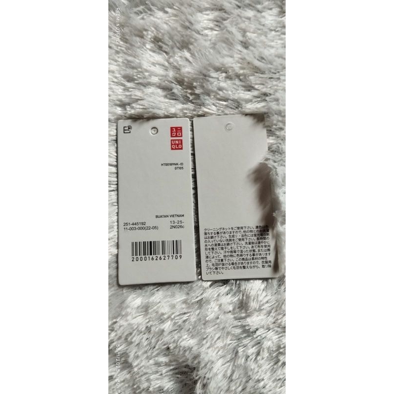 Jual HANGTAG UNIQLO TEBAL PREMIUM | Shopee Indonesia