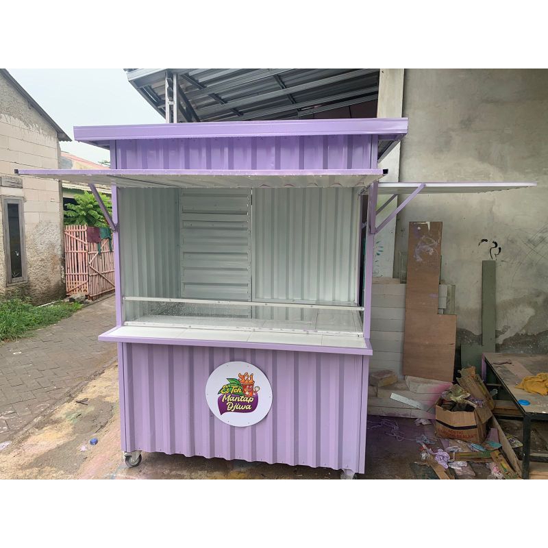 Jual Booth semi container 150x100 booth container rombong usaha ... Jual Booth semi container 150x100 booth container rombong usaha ...