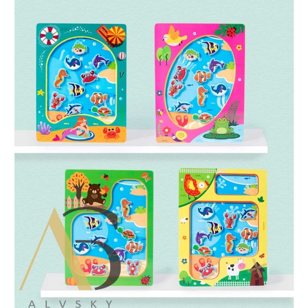 Jual MAINAN EDUKASI ANAK MANCING / PANCINGAN IKAN MAGNET | Shopee Indonesia