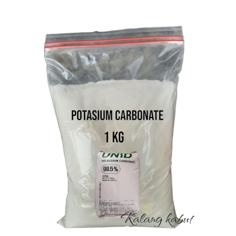 Jual Kalium Karbonat - Potassium Carbonat - food grade - 1kg | Shopee ...