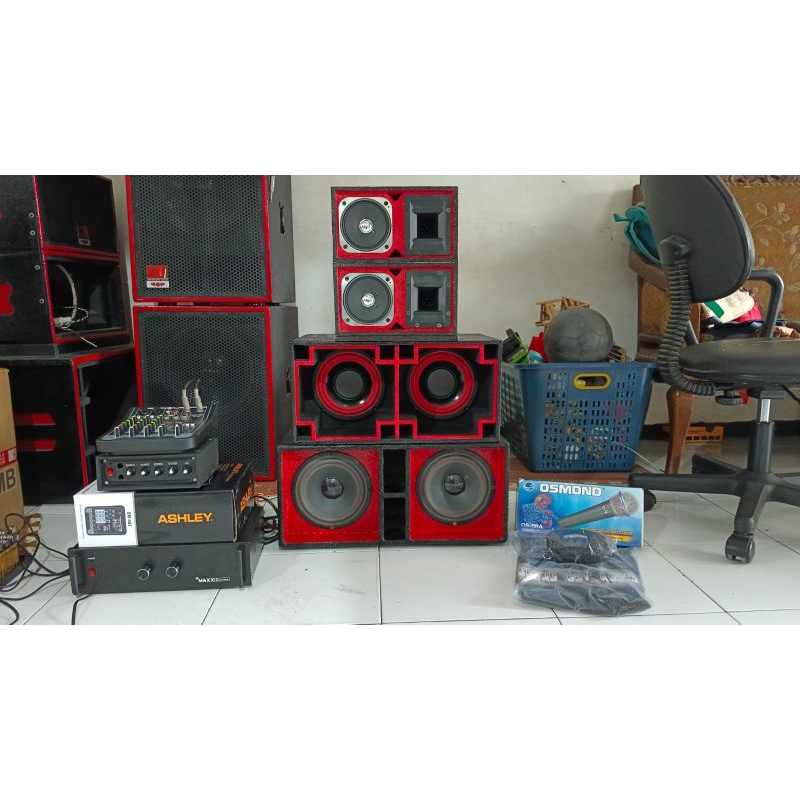 Jual Paket Sound Miniatur 6inch Siap Karaokean | Shopee Indonesia