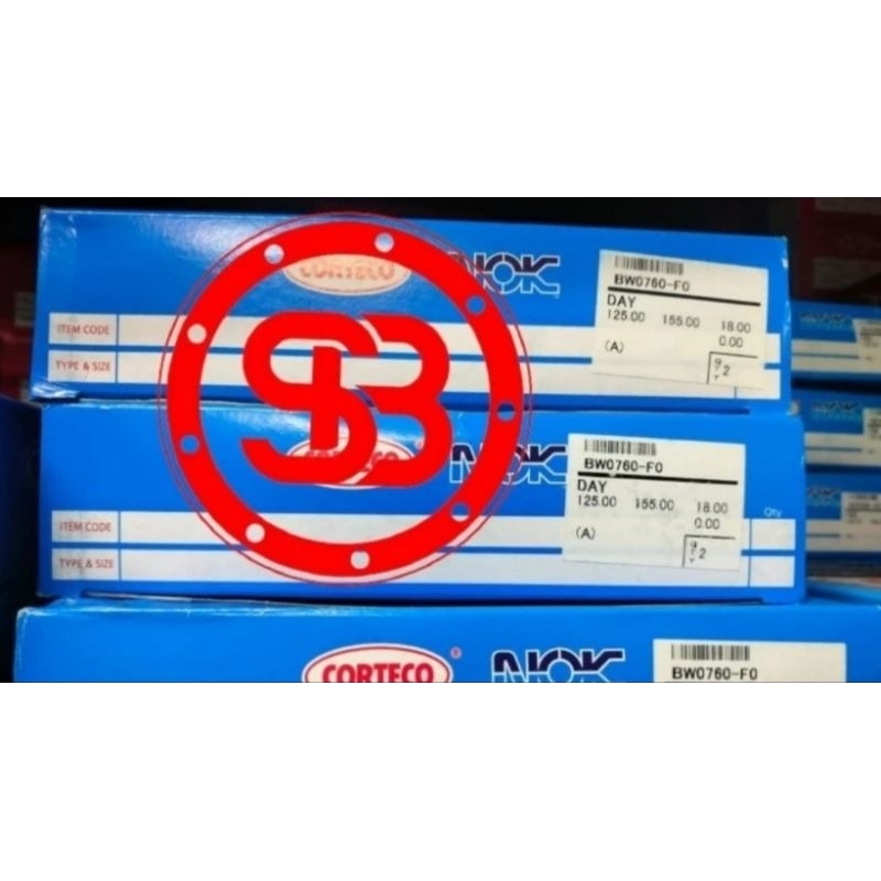 Jual Seal DAY 125 155 18 NOK CORTECO ORIGINAL | Shopee Indonesia