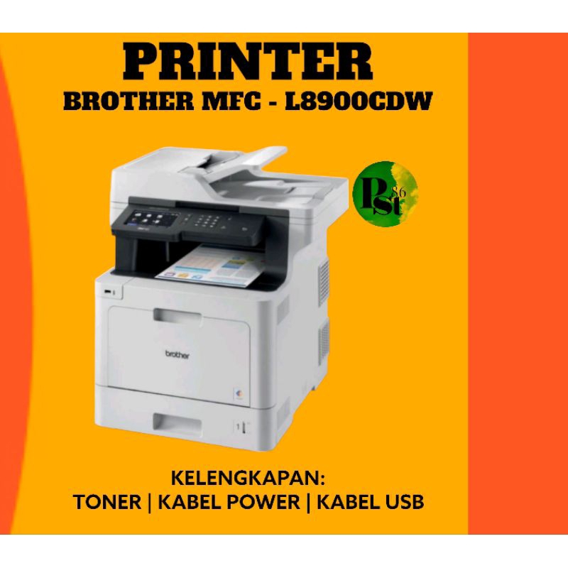 Jual Printer Brother MFC-L8900CDW Laser Printer Color mfc L8900 Kaca F4 ...