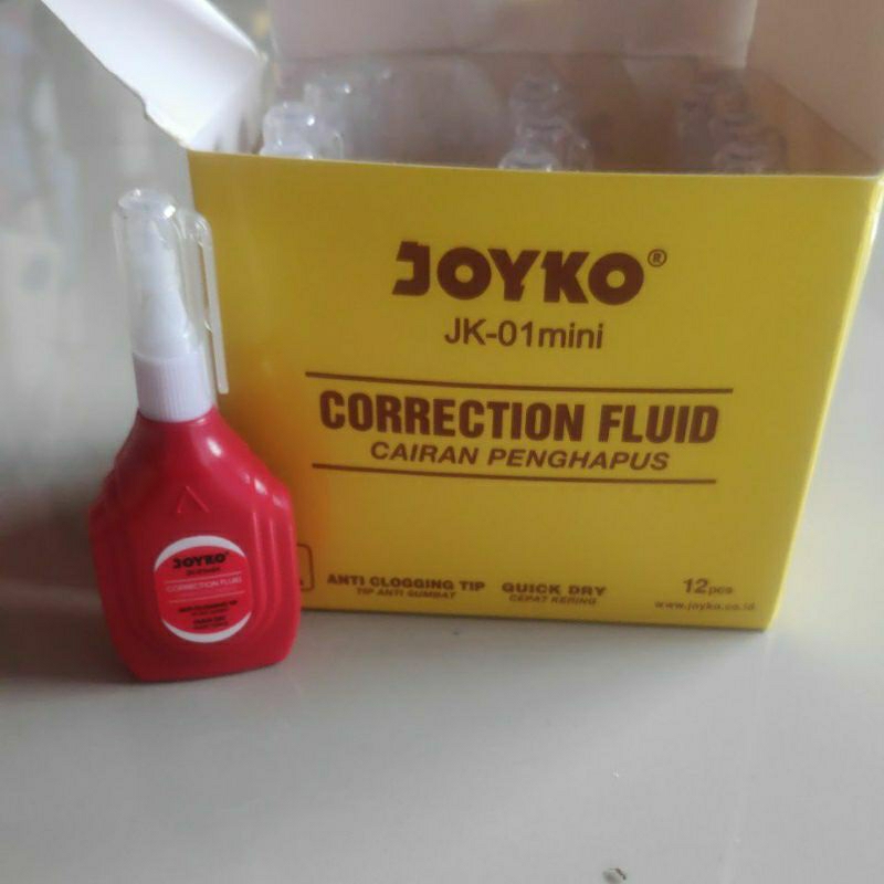 Jual Penghapus Cair Joyko mini Tip X correction fluid tipe-x ATK Alat ...