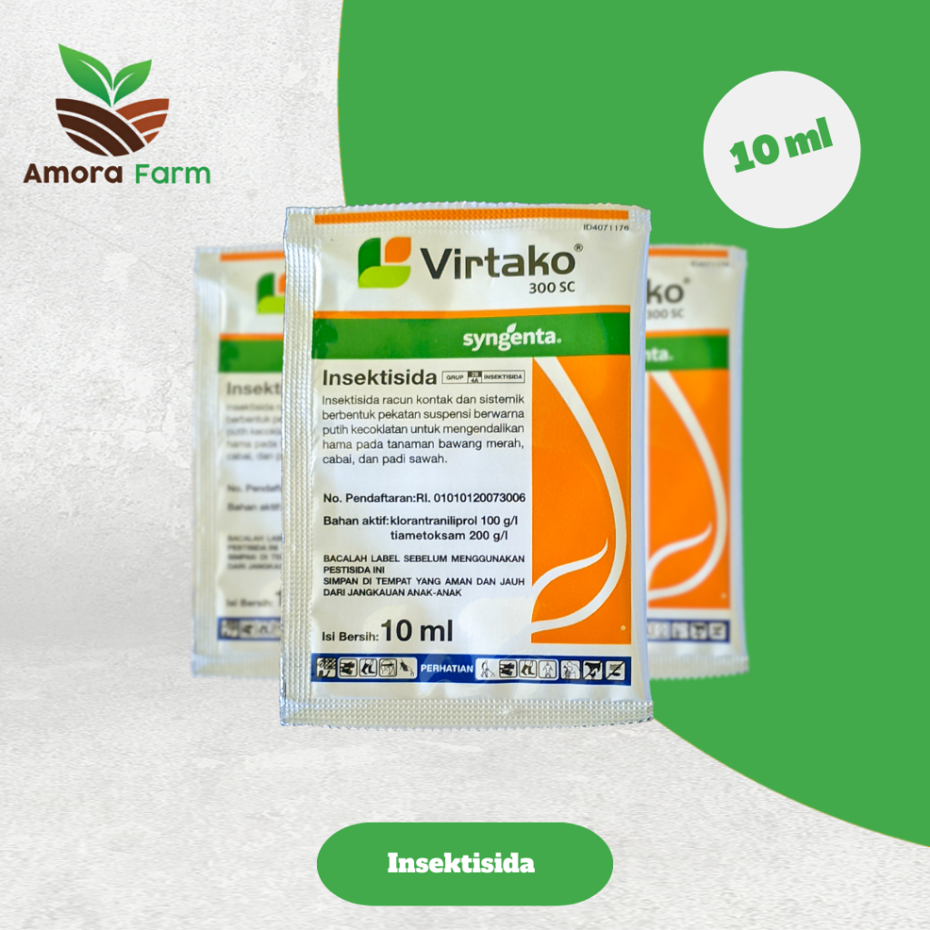 Jual Insektisida Virtako 300 sc Syngenta Isi 10ml | Shopee Indonesia