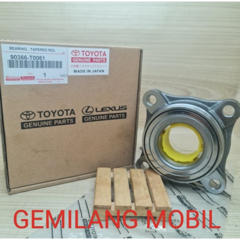 Jual BEARING RODA DEPAN KOMPLIT BEARING TAPERED ROLLER FRONT ABS TOYOTA ...