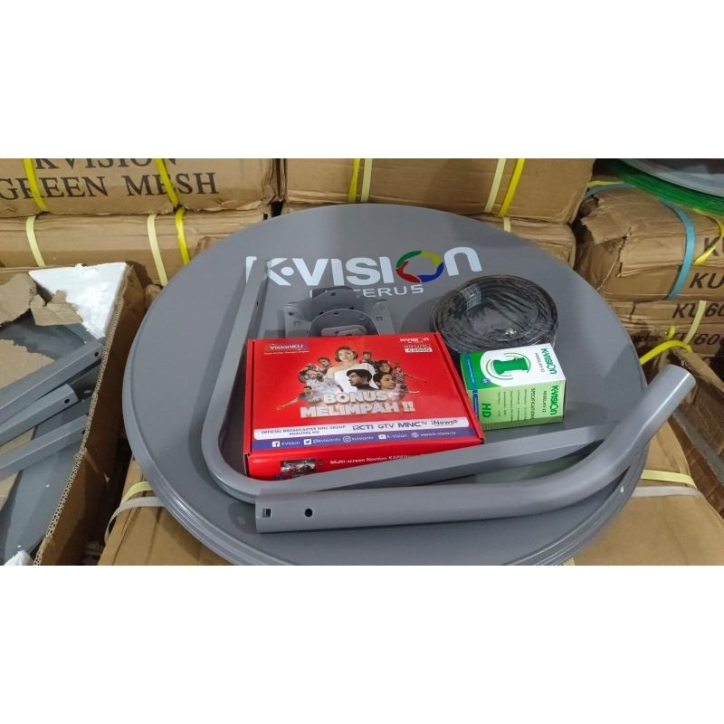 Jual Parabola Mini Kvision Full set Visionku | Shopee Indonesia