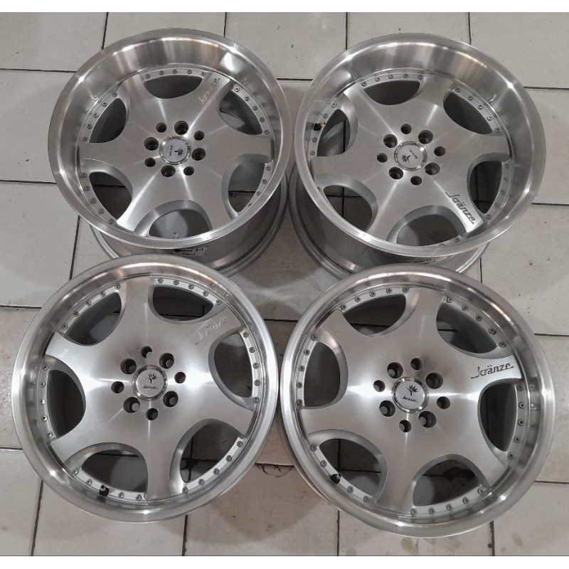 Jual Velg Mobil Bekas Celong Kranze Ring 17x8,5/9,5 Pcd 4x100/114 Buat ...