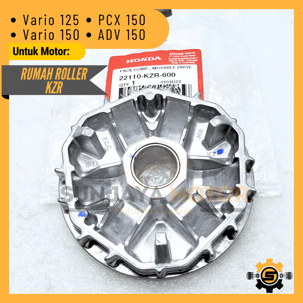 Jual Variator CVT KZR Rumah Roller Original Honda Vario 125 ESP PCX 150 ...