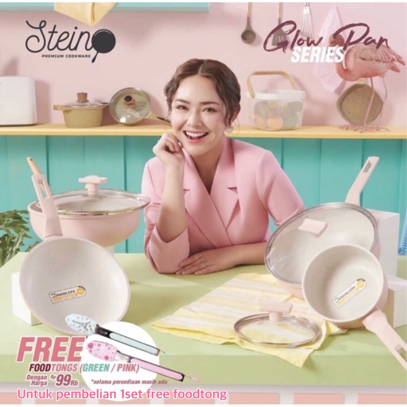 Jual Stein Glow Pan Series Set isi 3 Pan Complete Set Steincookware ...