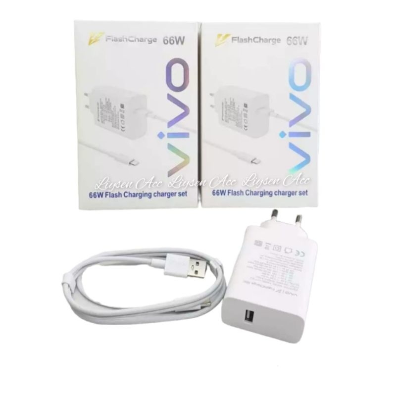 Jual Charger Vivo V25 V27e V27 V29e V29 T1 pro 5G.Type C .Original 100% ...