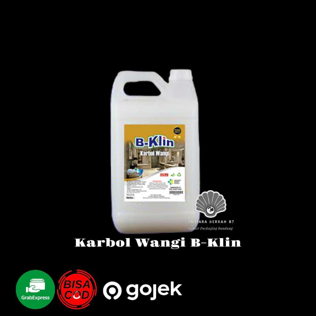 Jual Karbol wangi 5 liter B-Klin / karbol pembersih 5000 ml | Shopee ...