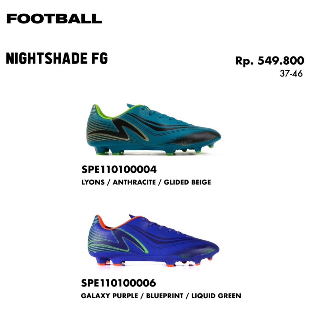 Jual Sepatu Bola Sepak Bola Specs Nightshade FG Original | Shopee Indonesia Jual Sepatu Bola Sepak Bola Specs Nightshade FG Original | Shopee Indonesia
