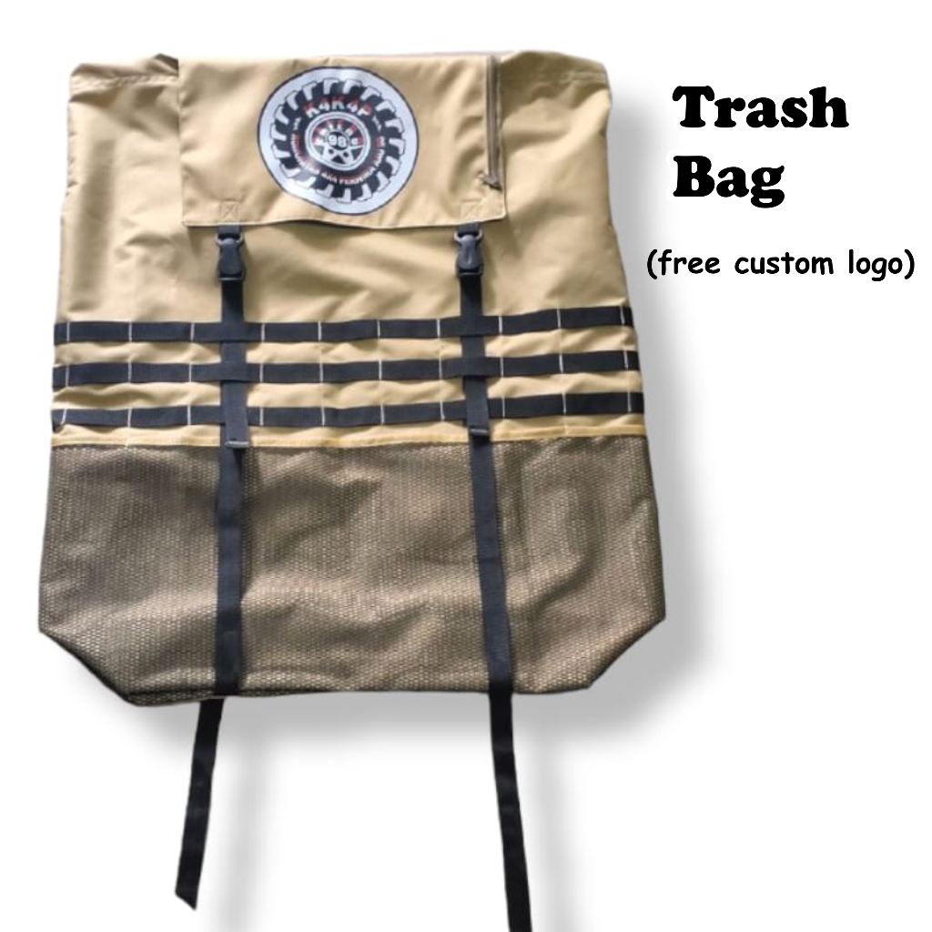 Jual Trash Bag Logo Custom Spare Tire Trash Bag Offroad Overland ...