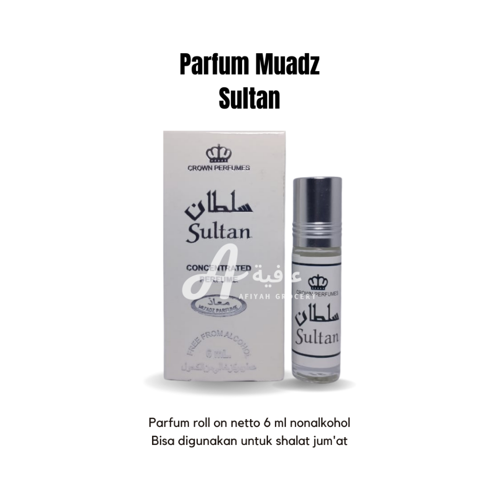Jual Parfum Muadz Parfum Sultan Parfum Arab 6ml Parfum Roll On Muadz ...