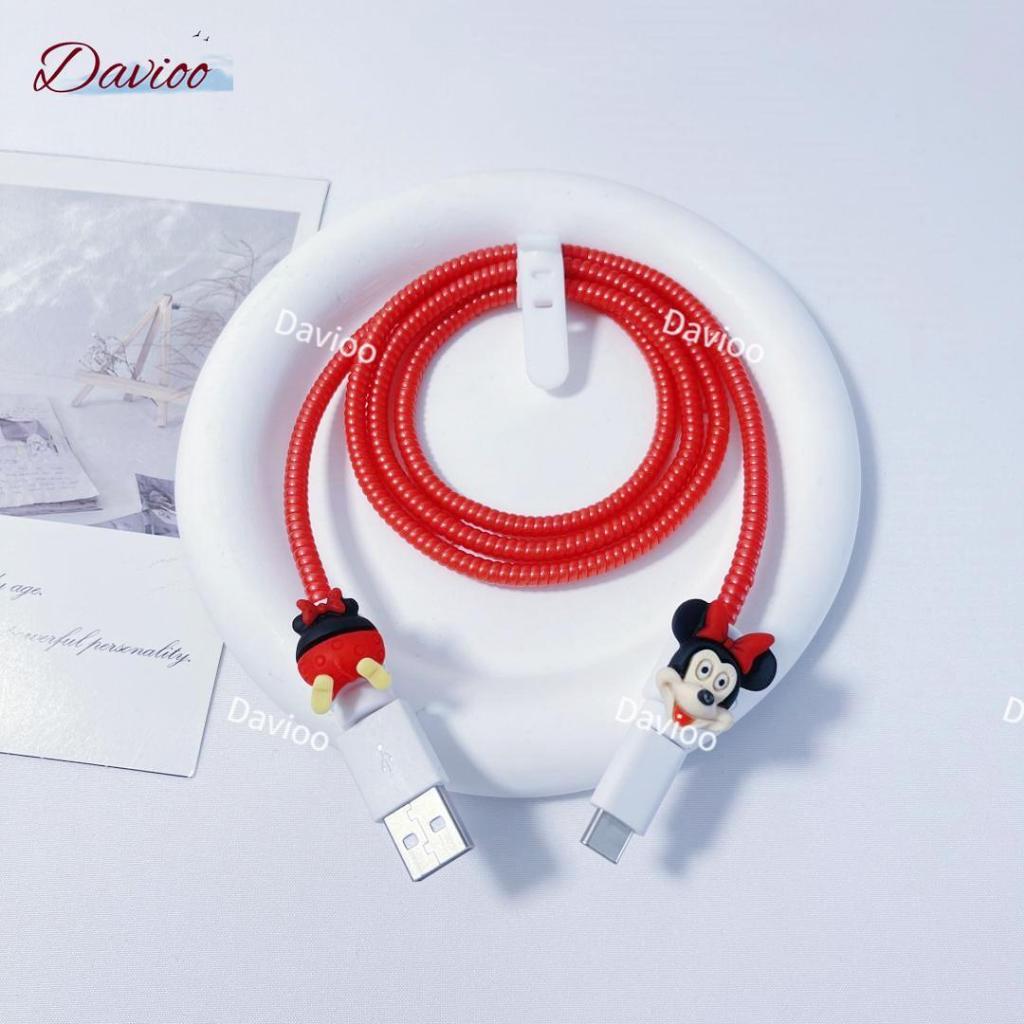 Jual 1 Set 4 item Pelindung Kabel Charger Kabel Data Kawat Kabel Data ...