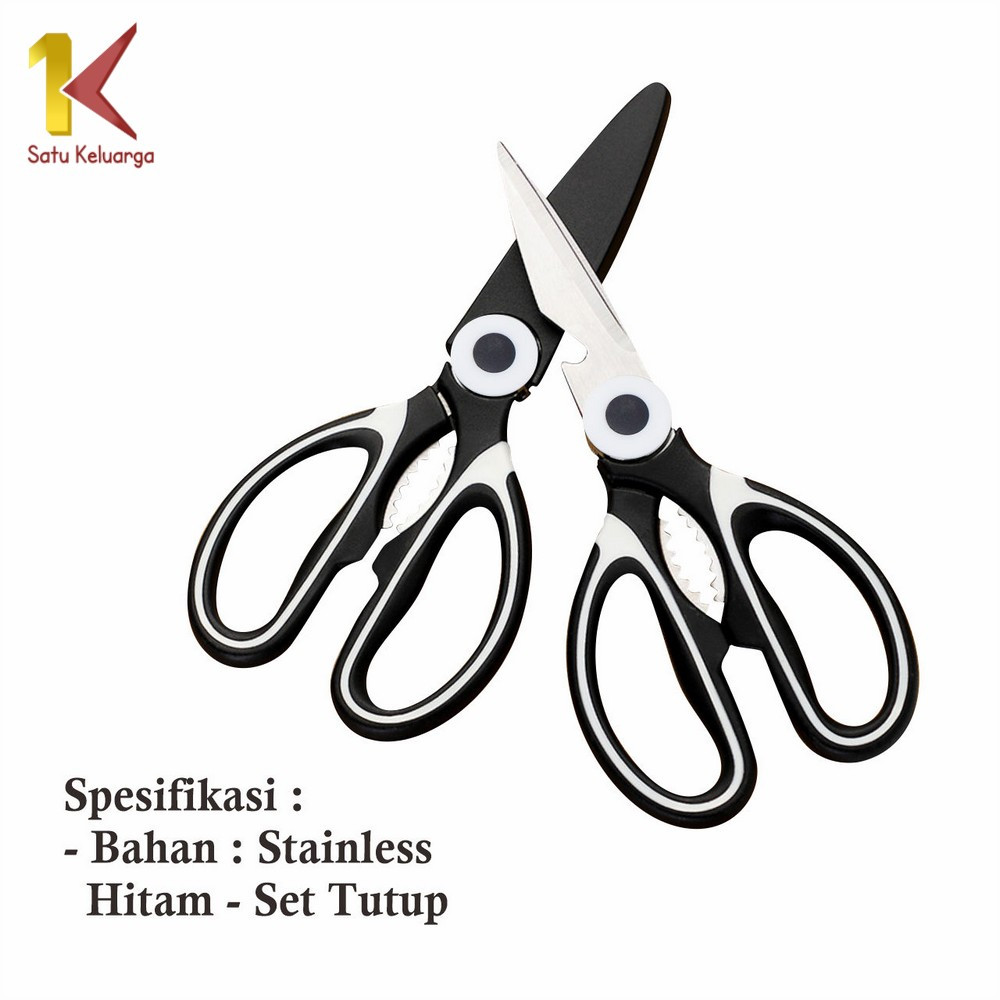 Jual Satu Keluarga Gunting Dapur Serbaguna Stainless Tahan Karat Set ...