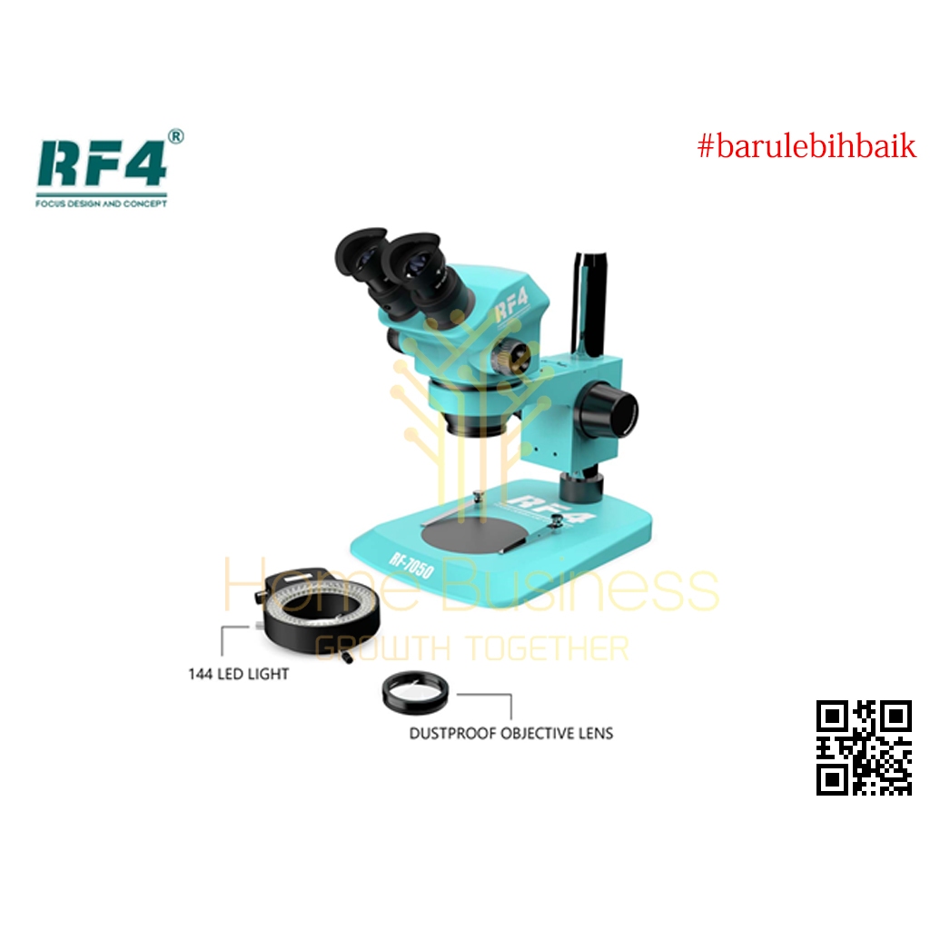Jual RF4 Microscope Mikroskop Trinocular Binocular RF7050 RF 7050 | Shopee Indonesia
