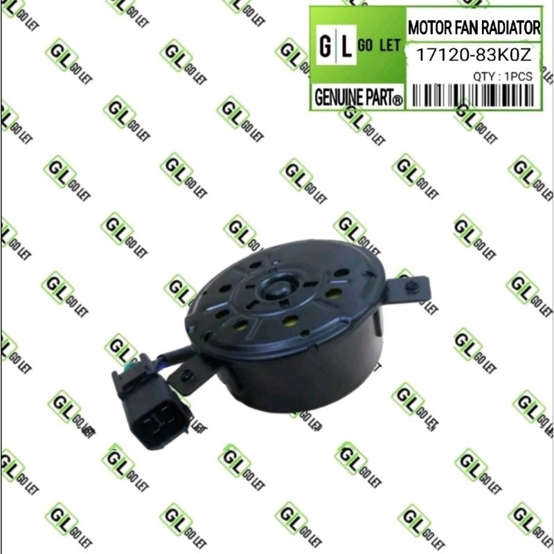 Jual MOTOR FAN RADIATOR SUZUKI NEW SPLASH 2013-UP 17120-83K0Z | Shopee ...