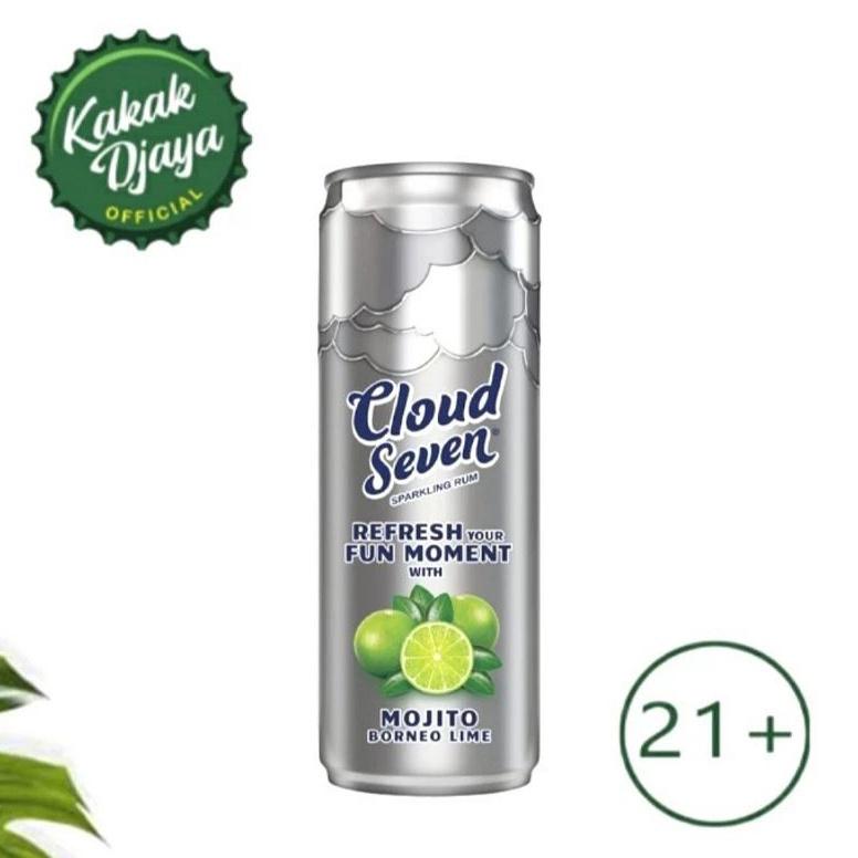 Jual H4rga Pr0mo Cloud Seven Sparkling Rum Mojito Borneo Lime Sparkling ...