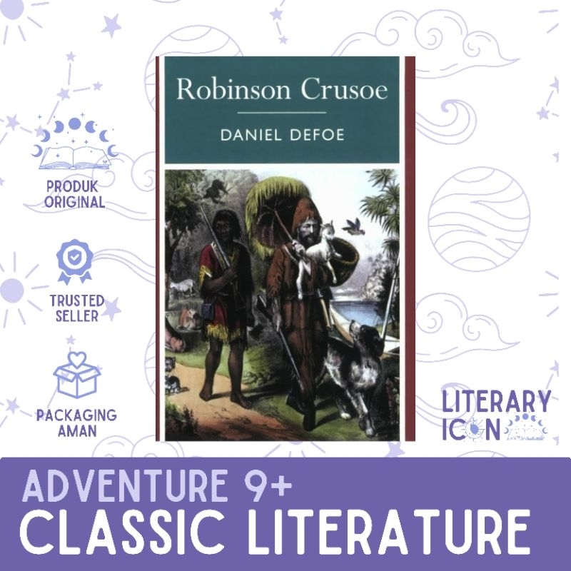 Jual English Classic - Classic Literature - Robinson Crusoe - Daniel ...