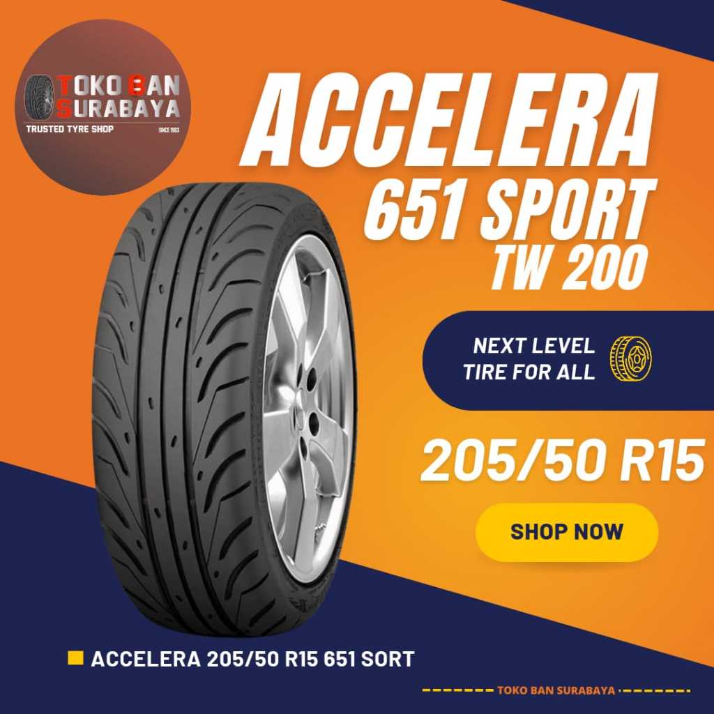 Jual ban accelera 205/50 R15 20550R15 20550 R15 205/50R15 205/50/15 R15 ...