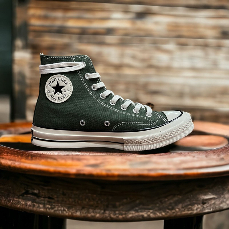 Jual CONVERSE 70S HIJAU ARMY GRAD A PLUS SEPATU SNEAKERS | Shopee Indonesia