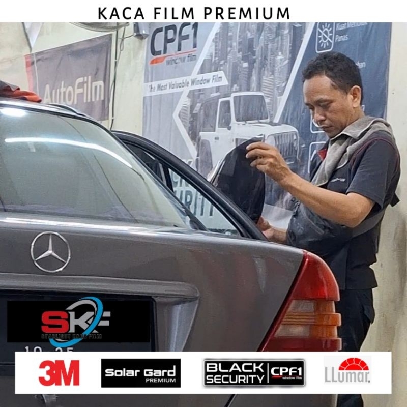 Jual Kaca Film CPF1 ORIGINAL Black Nero (Paket Full) Size Mobil Large | Shopee Indonesia