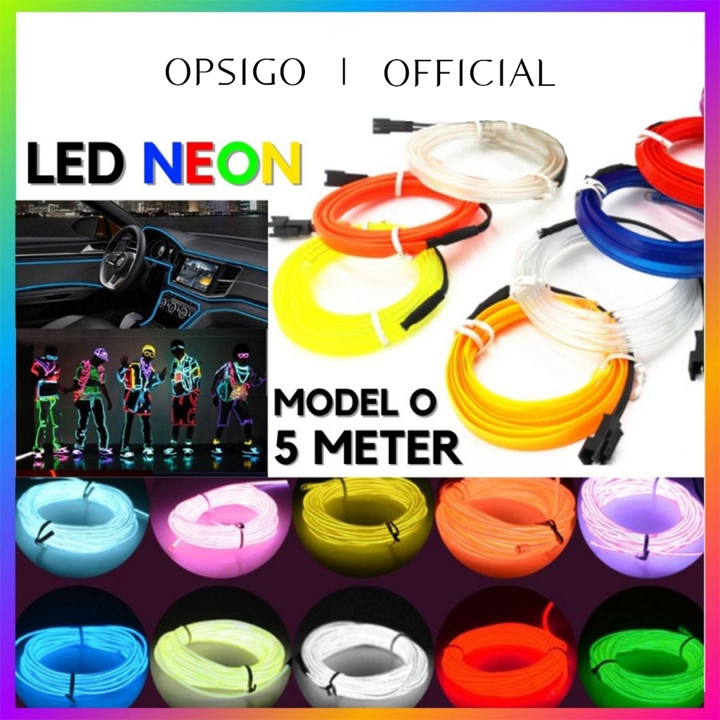 Jual OPSIGO Promo LED Wire Flexible Neon / led kabel / led elastis ...