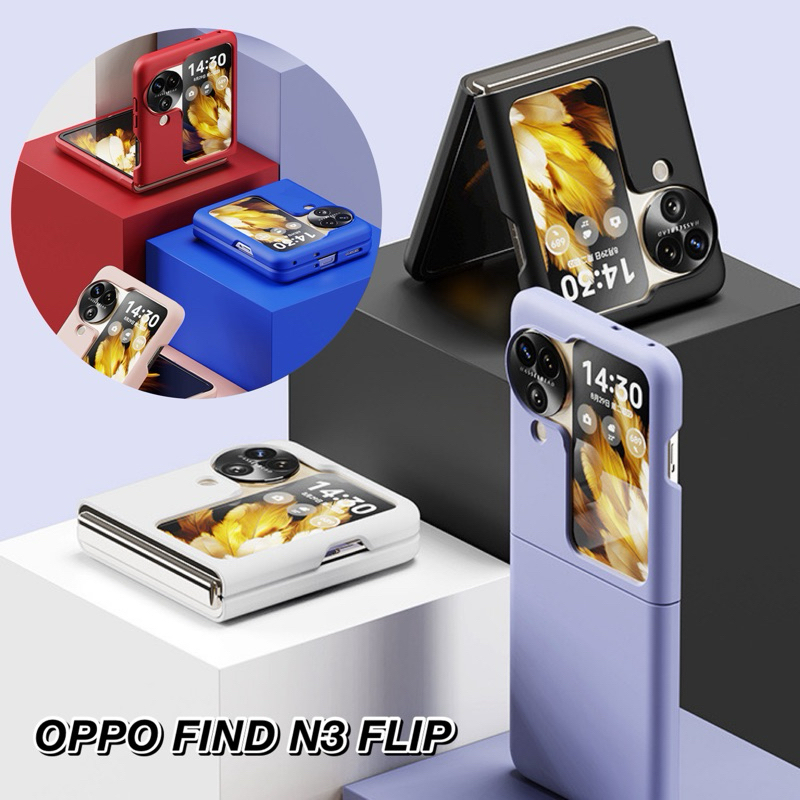 Jual Colorful Korean Full Cover Hard Case Oppo Find N3 Flip FindN3 ...