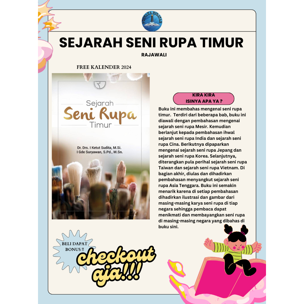 Jual SEJARAH SENI RUPA TIMUR - I KETUT SUDITA Rajawali | Shopee Indonesia