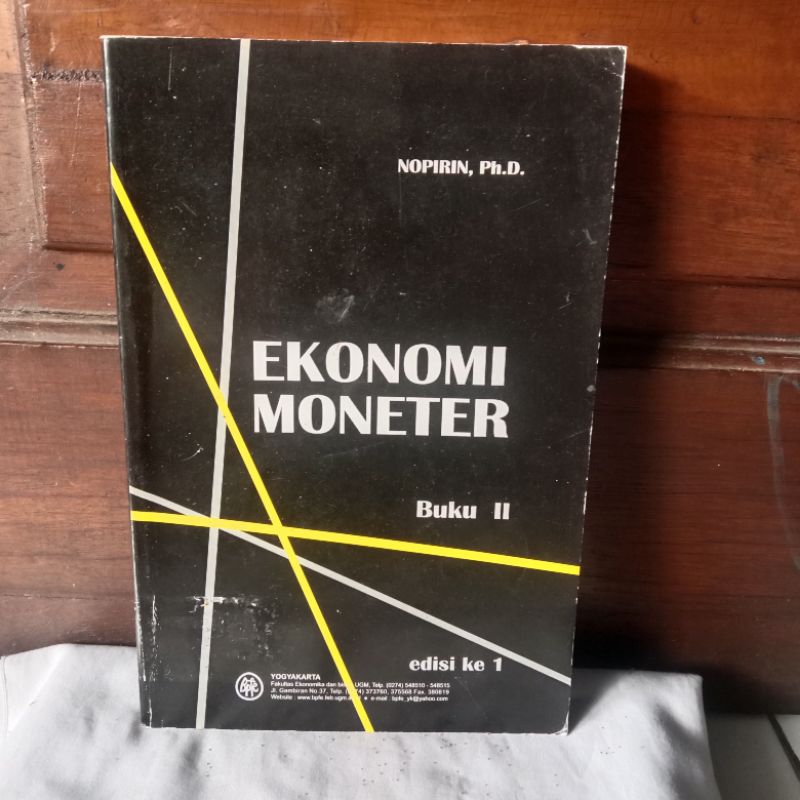 Jual EKONOMI MONETER BUKU II OLEH NOPIRIN,PH.D. | Shopee Indonesia