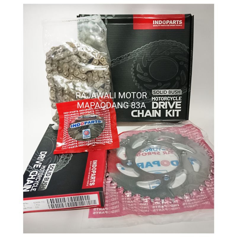 Jual GEAR SET INDOPART YAMAHA VEGA ZR/RR /JUPITER ROBOT /Z1 1 SET ...
