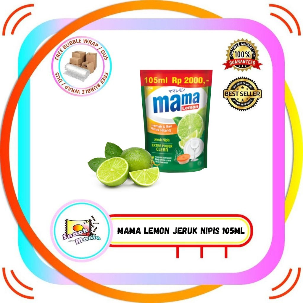 Jual Mama Lemon Jeruk Nipis Extra Power Clean 105 ml Sabun Cuci Piring ...