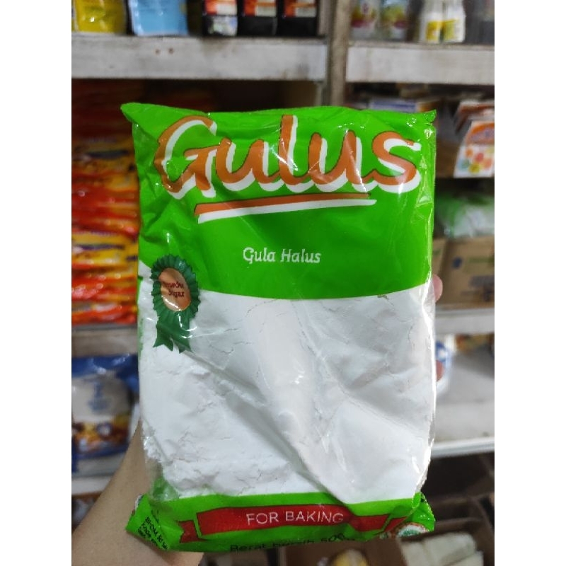 Jual gula halus GULUS 500gr | Shopee Indonesia