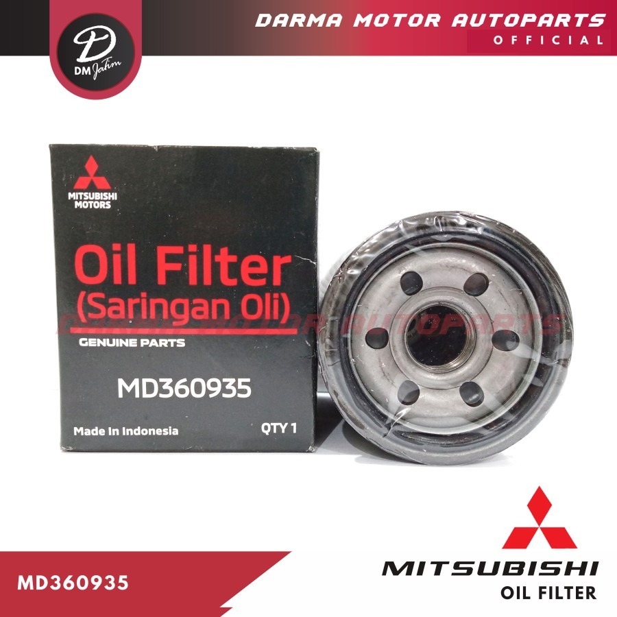 Jual Oil Filter Saringan Oli Outlander Xpander Mirage MD360935 Original ...