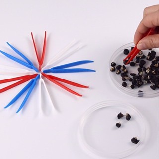 Jual 1pcs Kids Tweezer / 8cm Pinset plastik untuk mainan kreatif ...