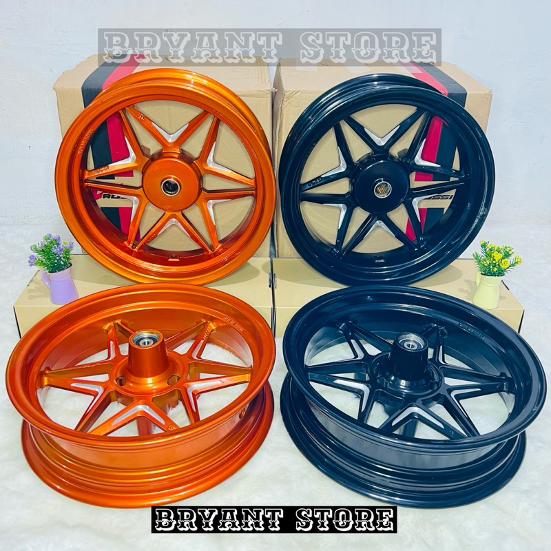 Jual ROSSI VELG VENOM ORBIT V2 GEN 2 NMAX OLD RING 13 350/400 PALANG ...