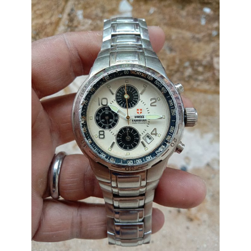 Jual Jam tangan bekas swiss expedition | Shopee Indonesia