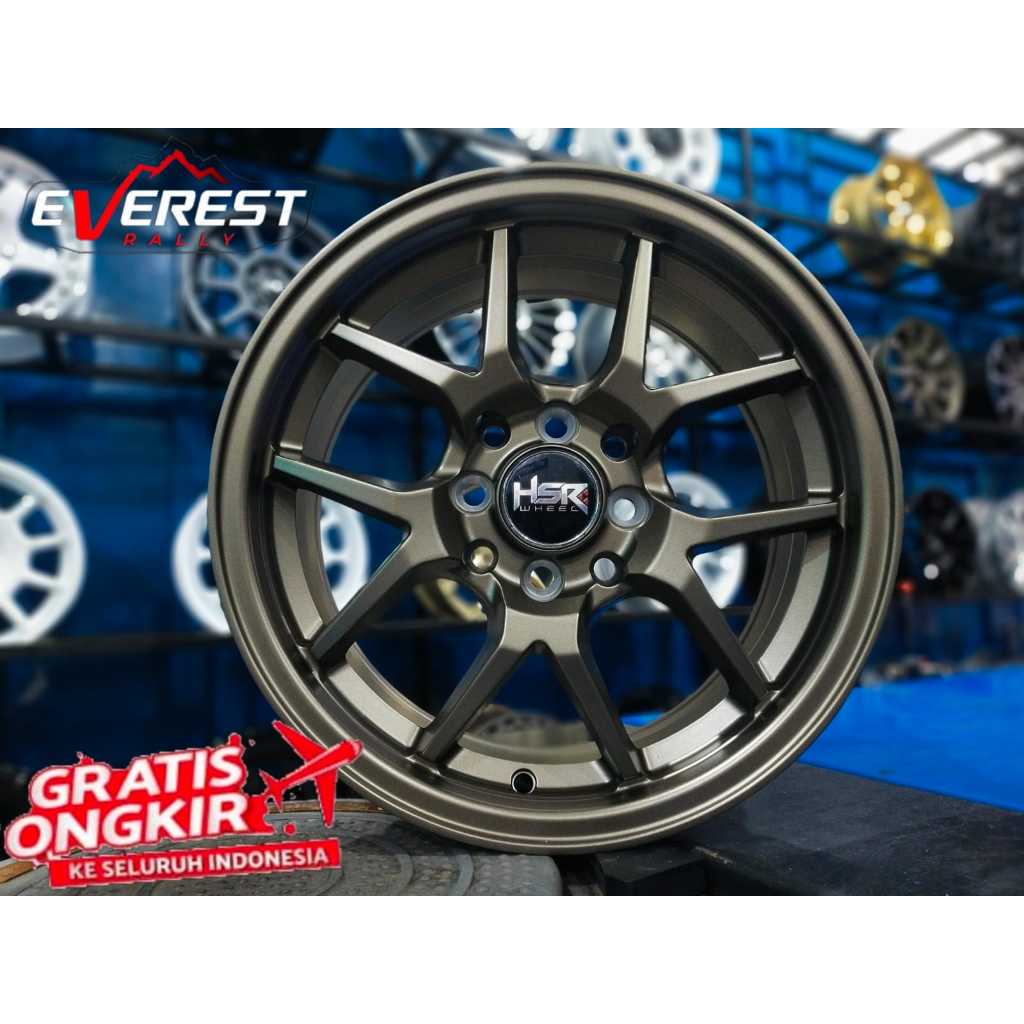 Jual VELG RACING HSR HYURA BOROKO UNTUK MOBIL NEW AYLA RING 15 LEBAR 6 ...