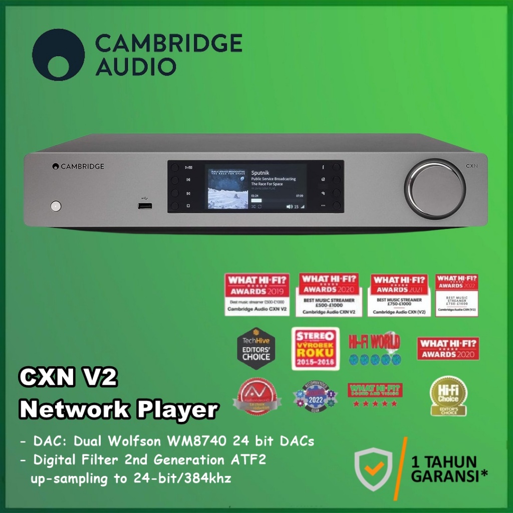 Jual Cambridge Audio CXN V2 Network Audio Player Streamer / Preamplifier CXNV2 | Shopee Indonesia