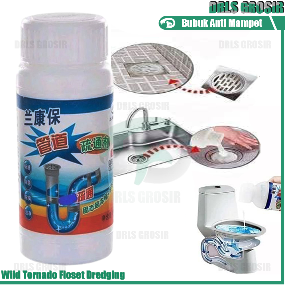 Jual Wild Tornado obat anti mampet pembersih saluran air WC toilet ...