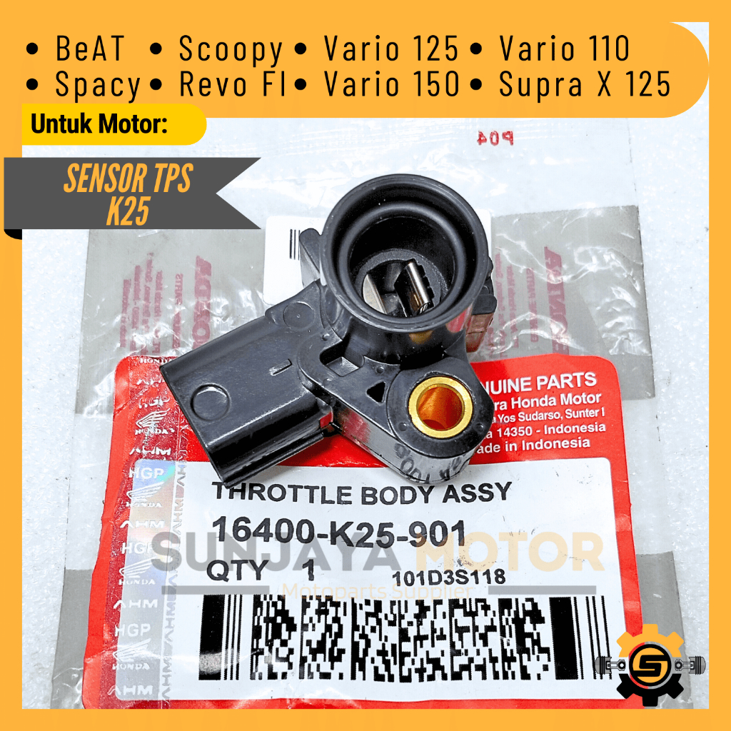 Jual Sensor TPS K25 Kualitas Original Honda Beat FI Beat Street ESP ...