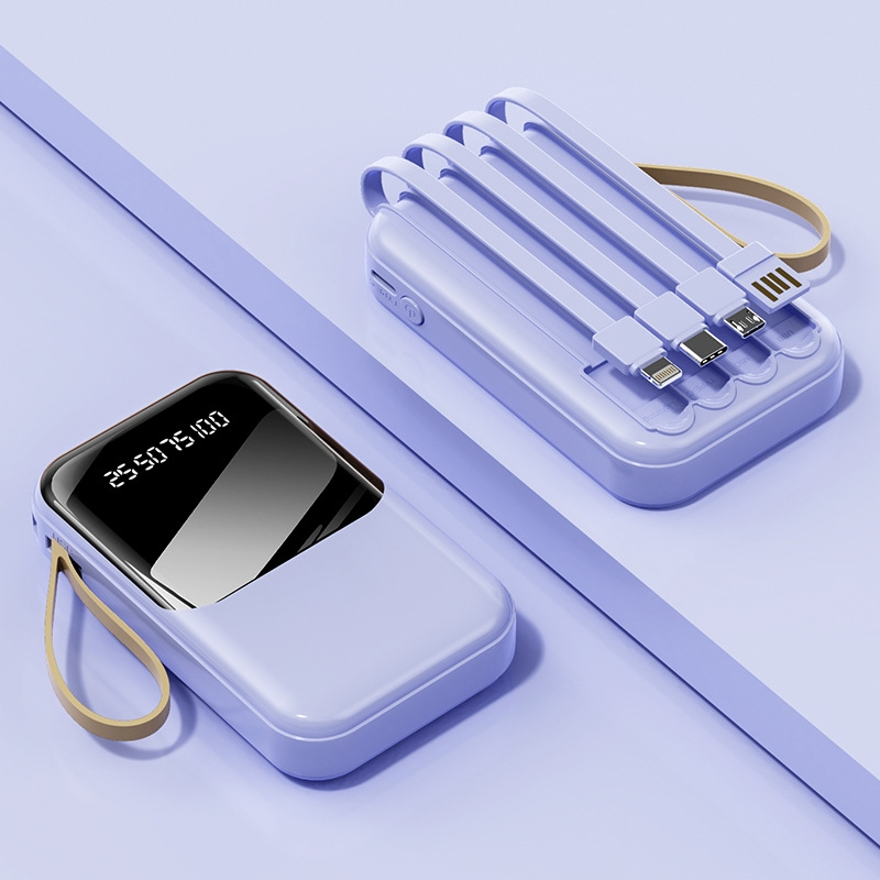 Jual Mini size Powerbank 20000 mAh with 4 usb fast charging Lightweight ...