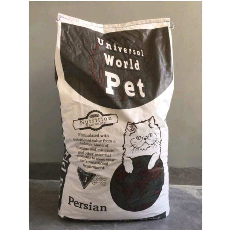 Jual UNIVERSAL WORLD PET CAT PERSIAN 20KG / CAT FOOD MAKANAN KUCING ...