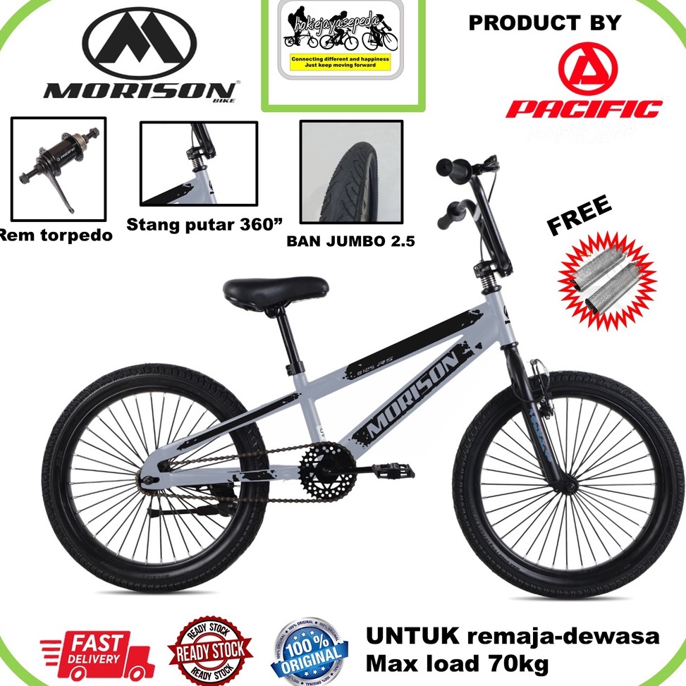Jual LARIS MANIS Sepeda Anak BMX 20" ATLANTIS - MORISON REM TORPEDO GO ...