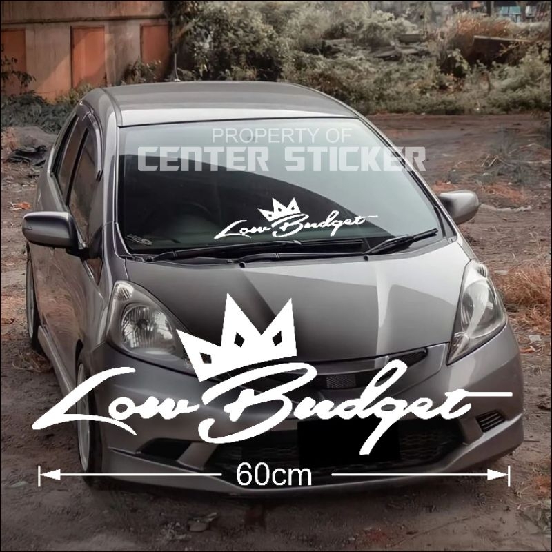 Jual sticker mobil sticker low budget sticker jdm sticker stance stiker ...